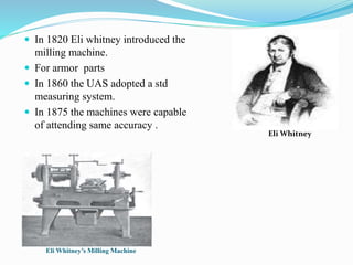 History of Machine Tools | PPTX