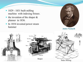 History of Machine Tools | PPTX