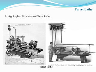 History of Machine Tools | PPTX