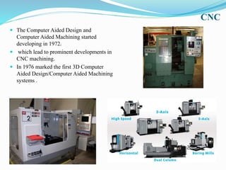 History of Machine Tools | PPTX