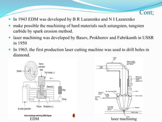 History of Machine Tools | PPTX