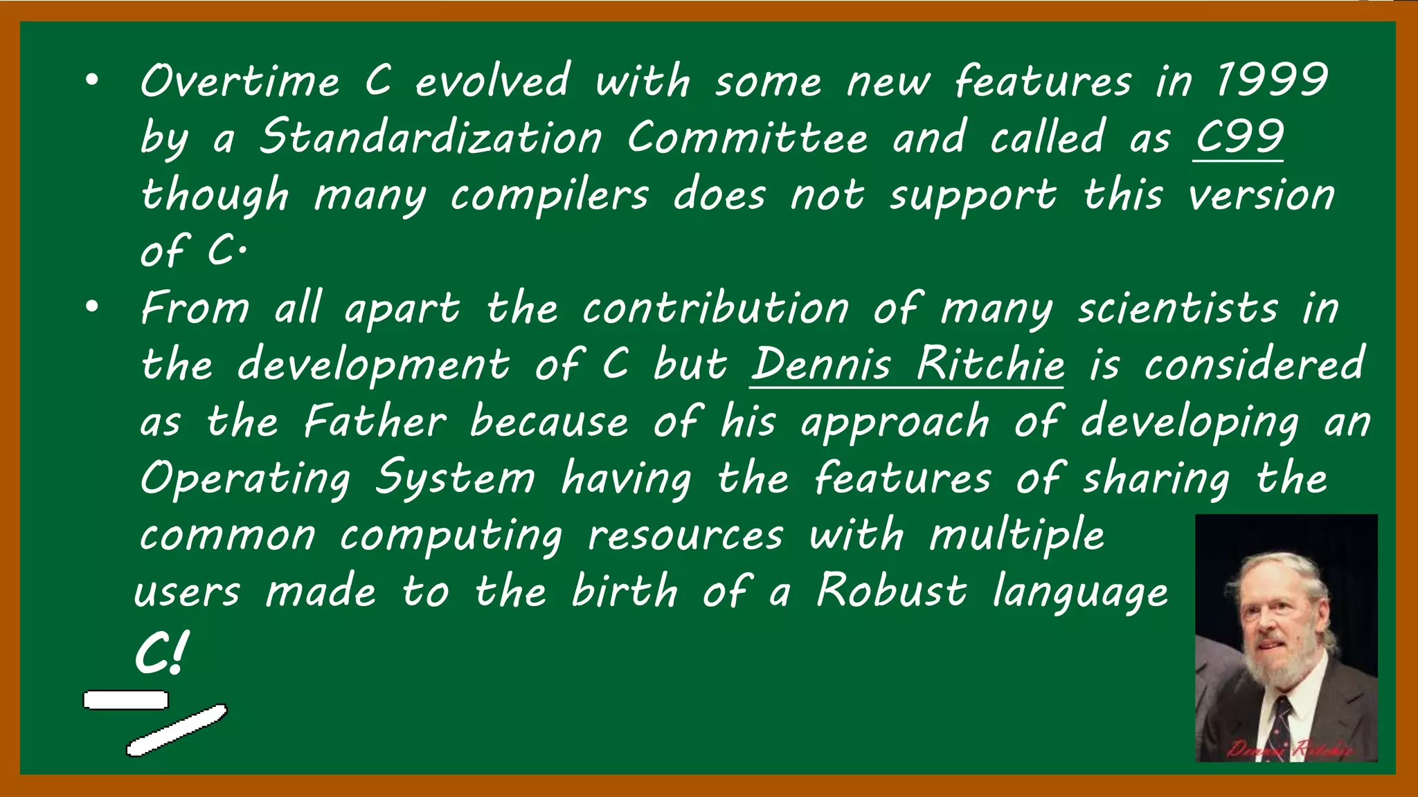 History of C Language | PPTX