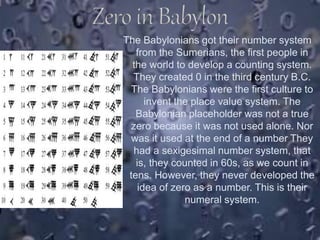 History of Zero - Mathematics | PPTX