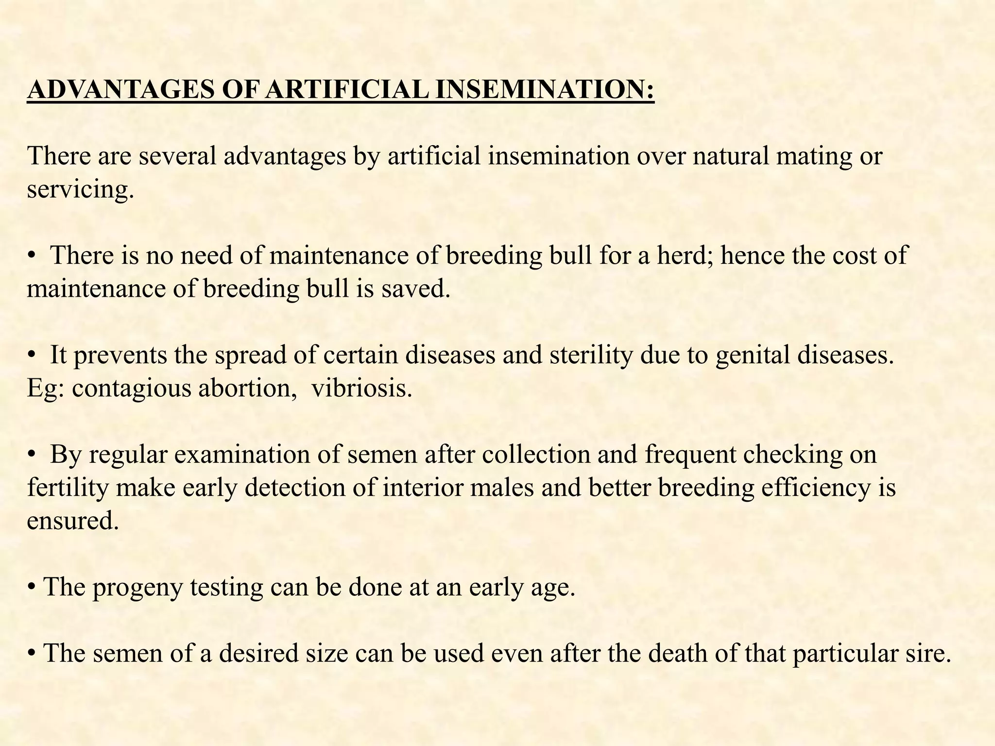 History of ARTIFICIAL INSEMINATION | PPTX