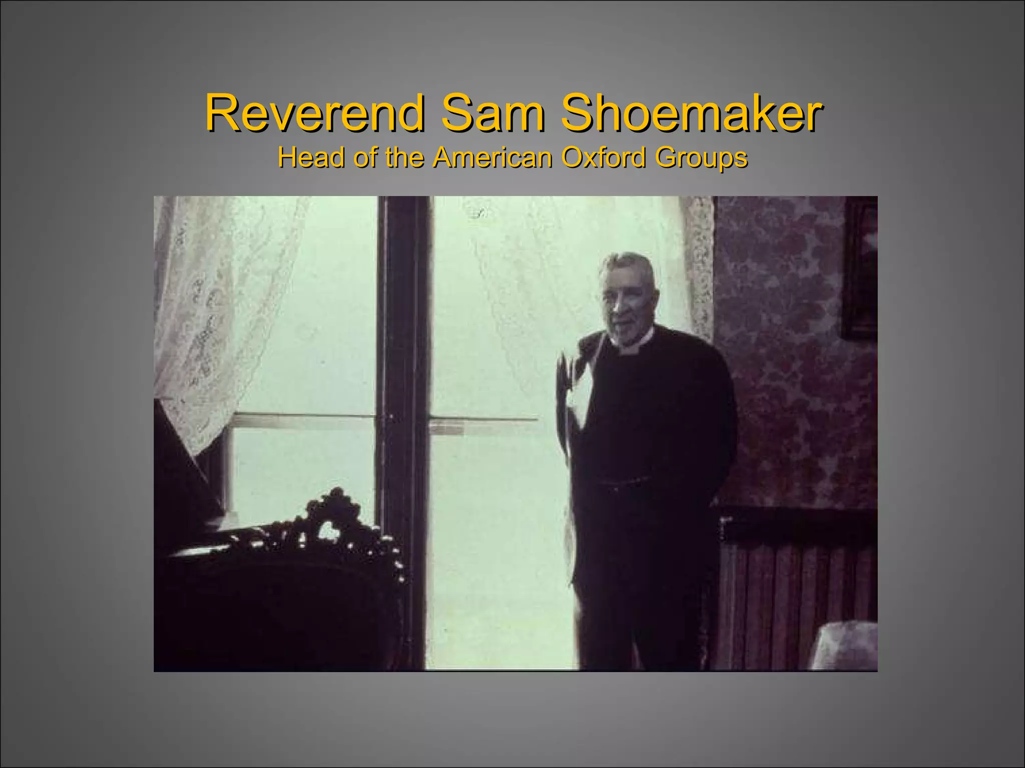 A History Of Alcoholics Anonymous - April 2011 | PPT