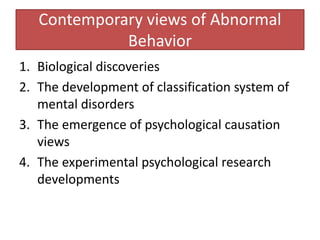 History of abnormal psychology | PPTX