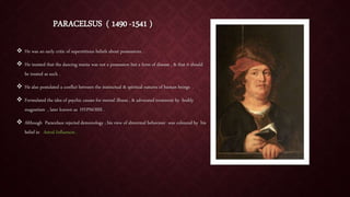 Histo ry of abnormal psychology | PPTX