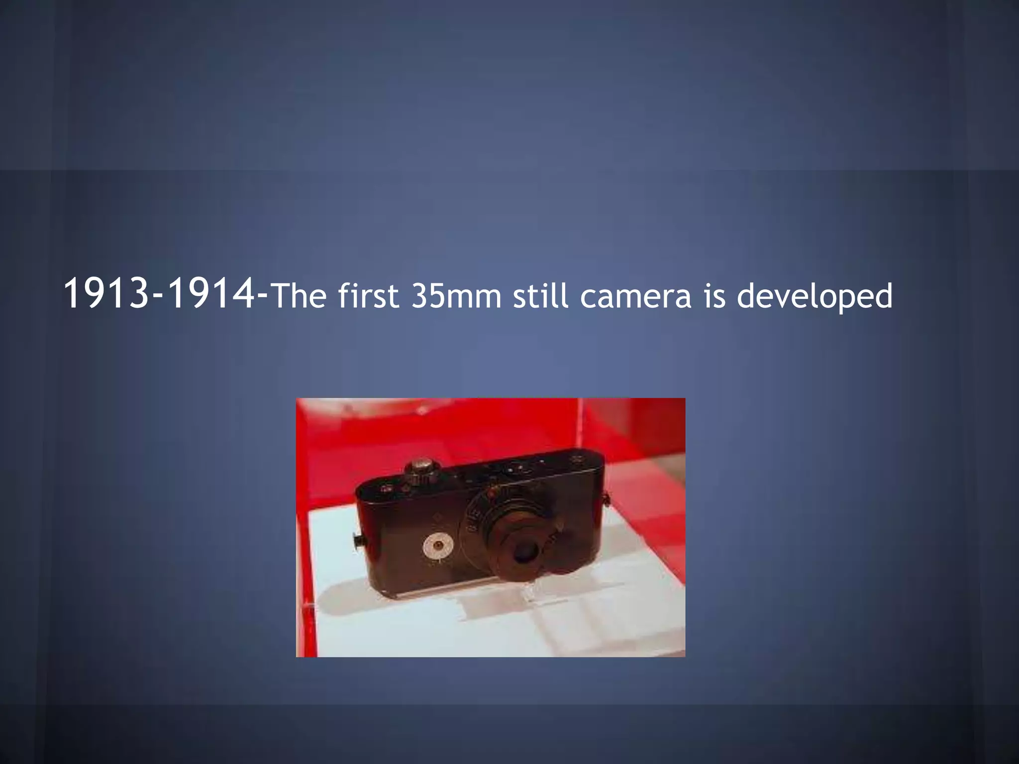 History of a camera | PPTX