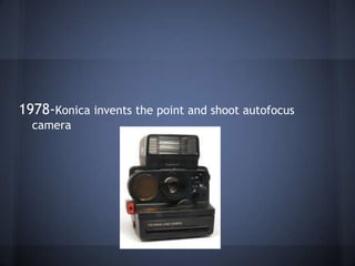 History of a camera | PPTX