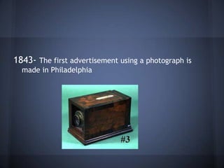 History of a camera | PPTX