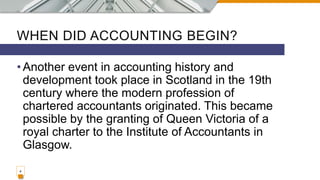 History of accounting....pptxABM1_Concepts and Principles.pptx