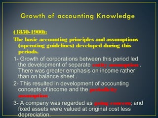 History of Accounting Thought | PPT