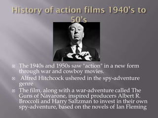 History of action films k | PPT