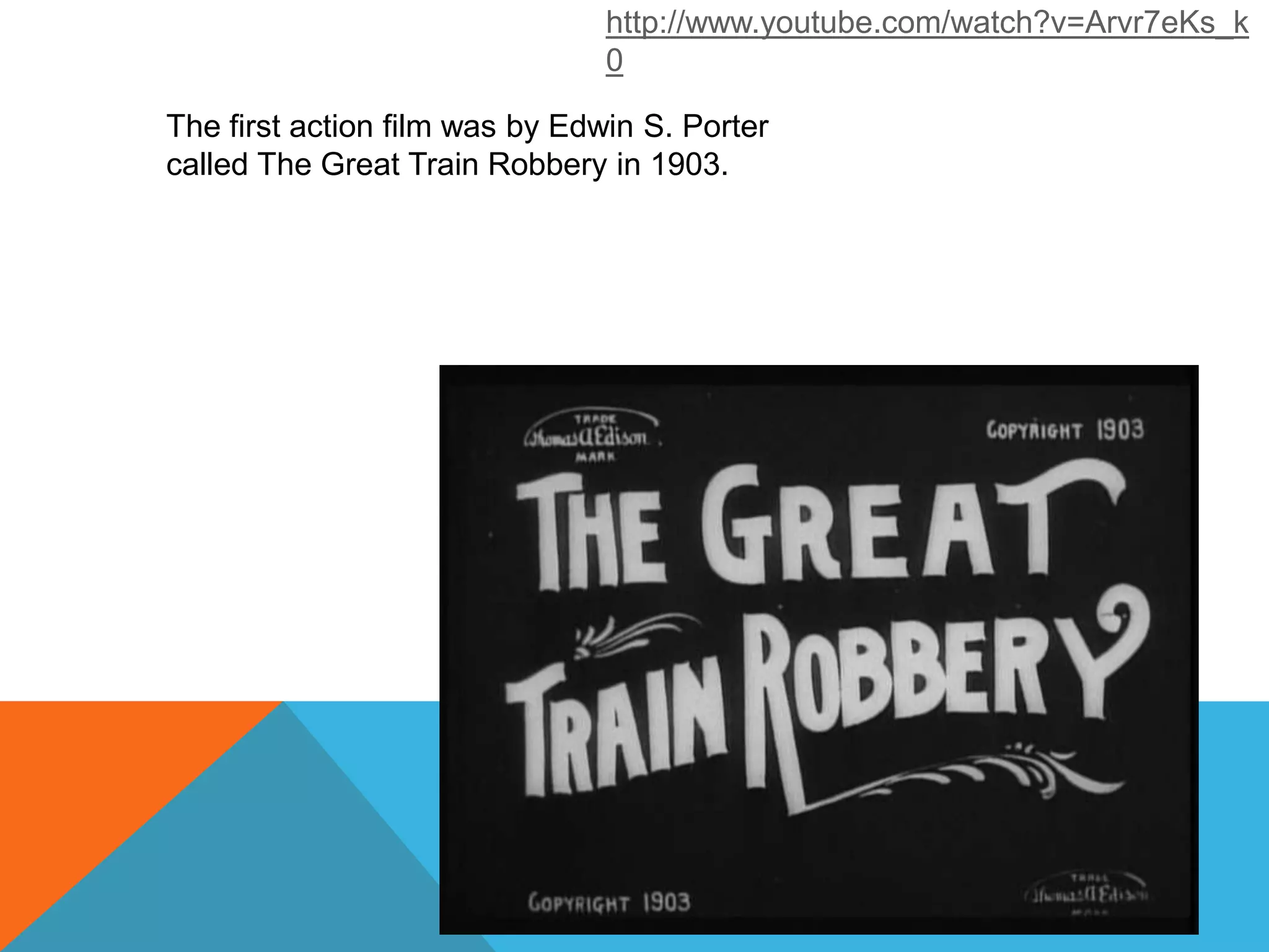 History of Action Films | PPTX