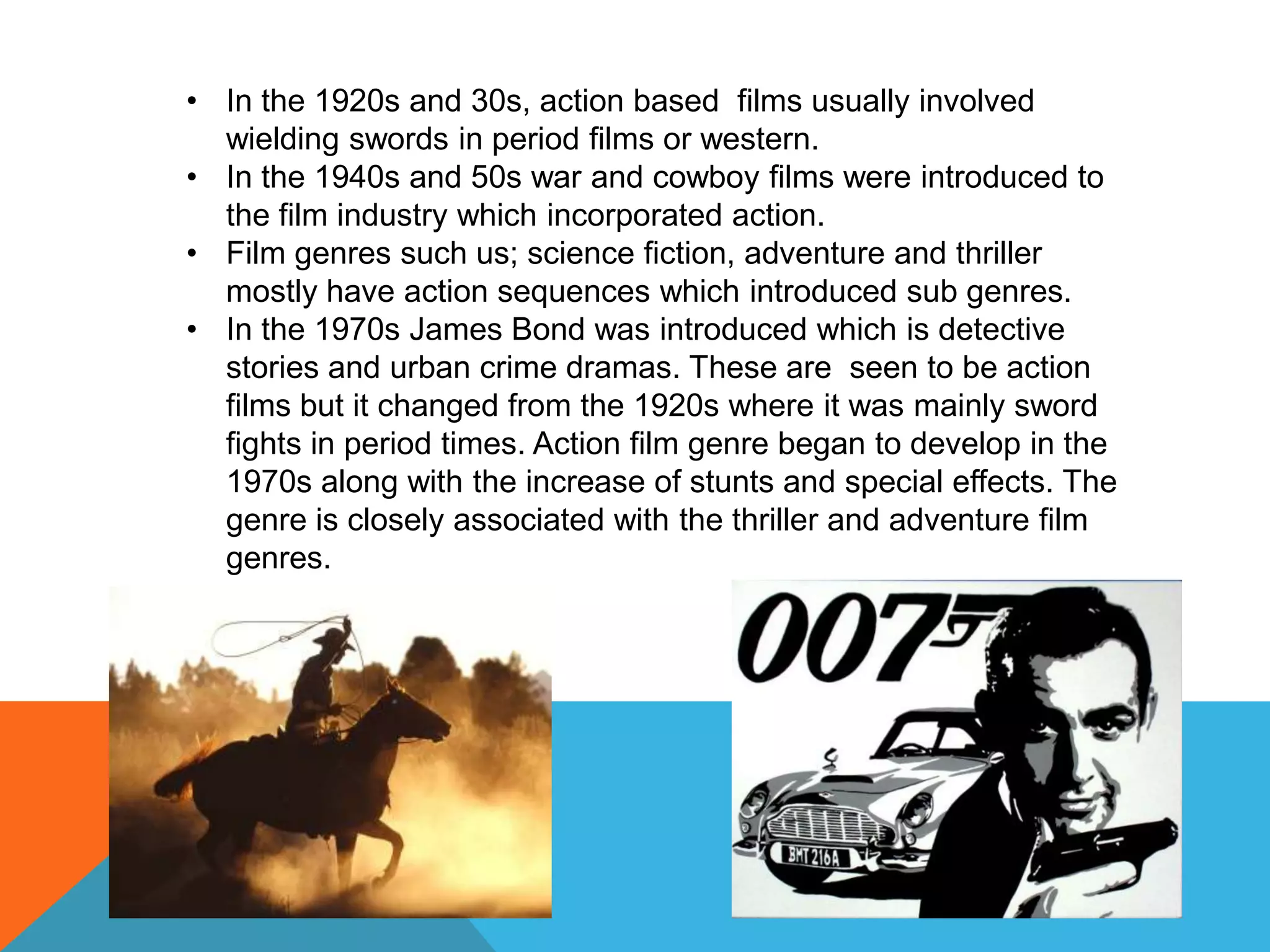 History of Action Films | PPTX