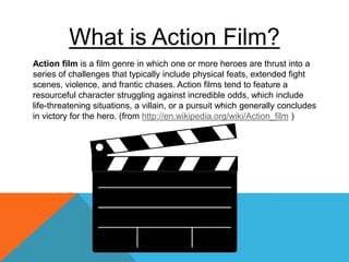 History of Action Films | PPTX