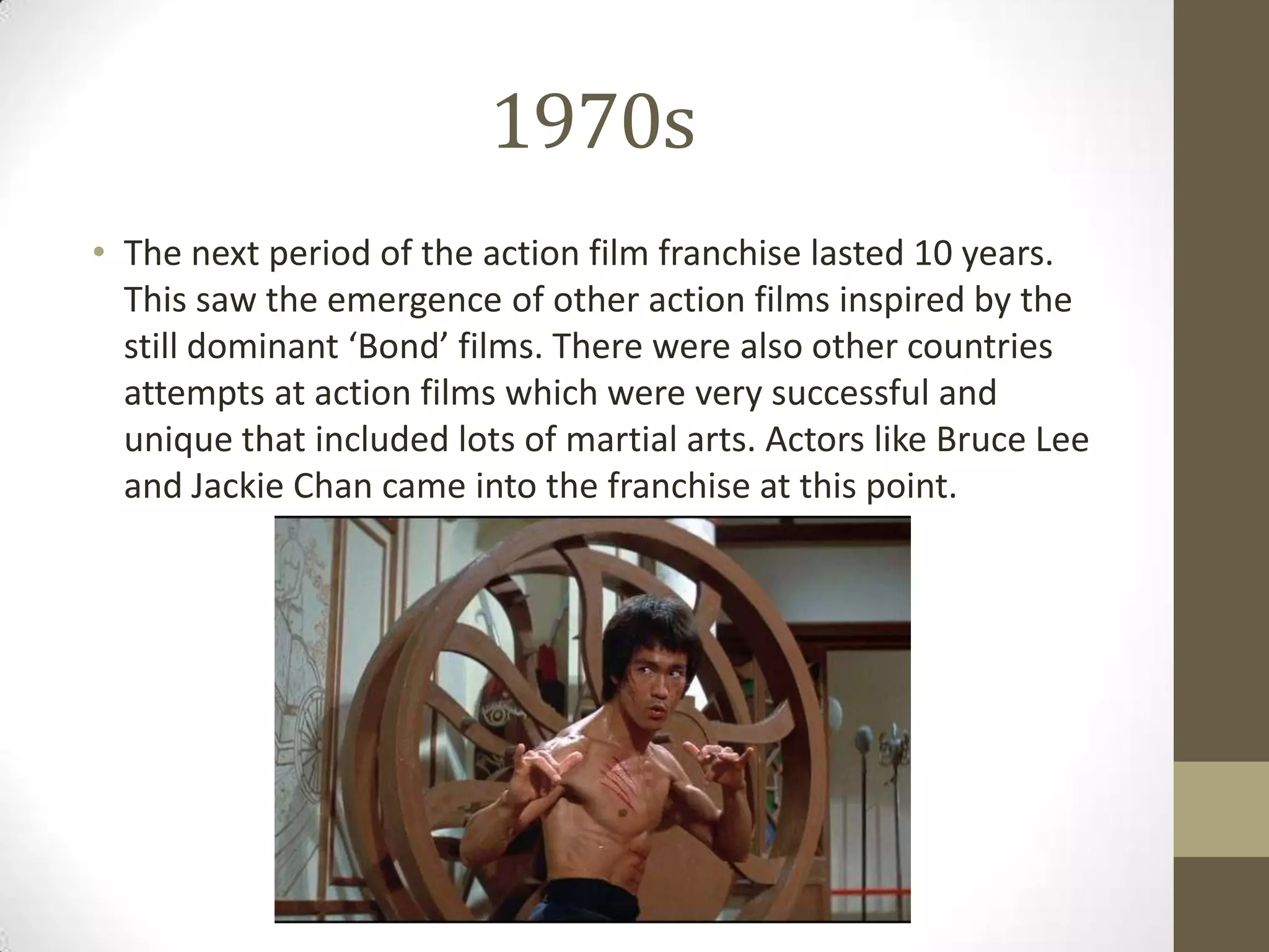 History of action genre | PPTX