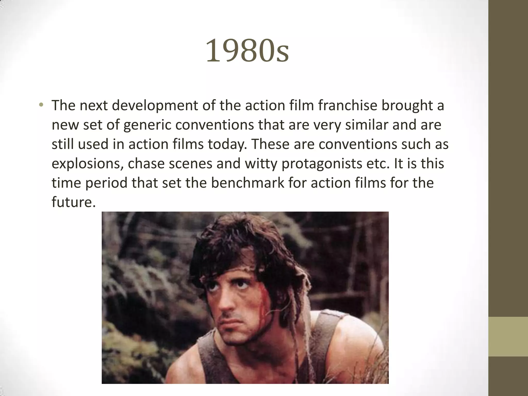 History of action genre | PPTX