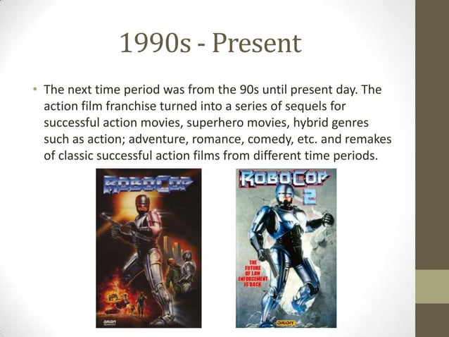 History of action genre | PPTX