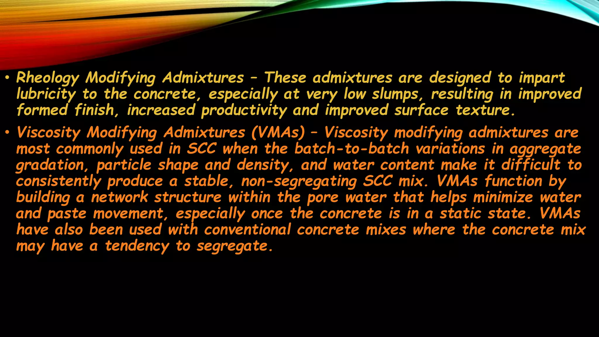 History of admixtures | PPTX