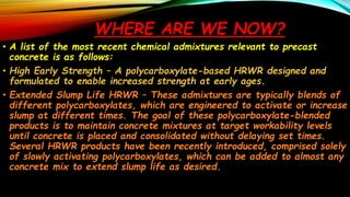 History of admixtures | PPTX