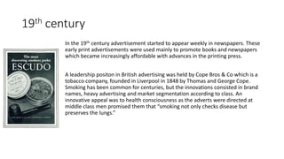 History of advertising | PPTX
