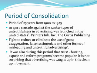 History of advertising | PPTX