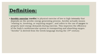 History of Aerobic Exercise | PPTX