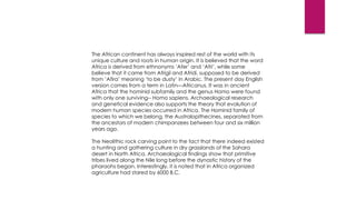 History of africa | PPTX