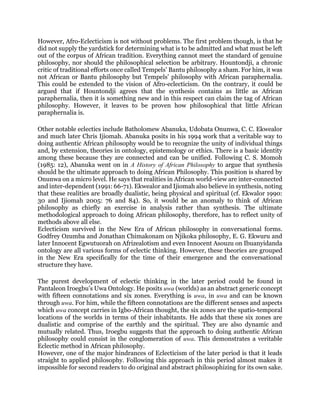 History of african philosophy | PDF