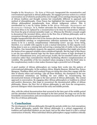 History of african philosophy | PDF