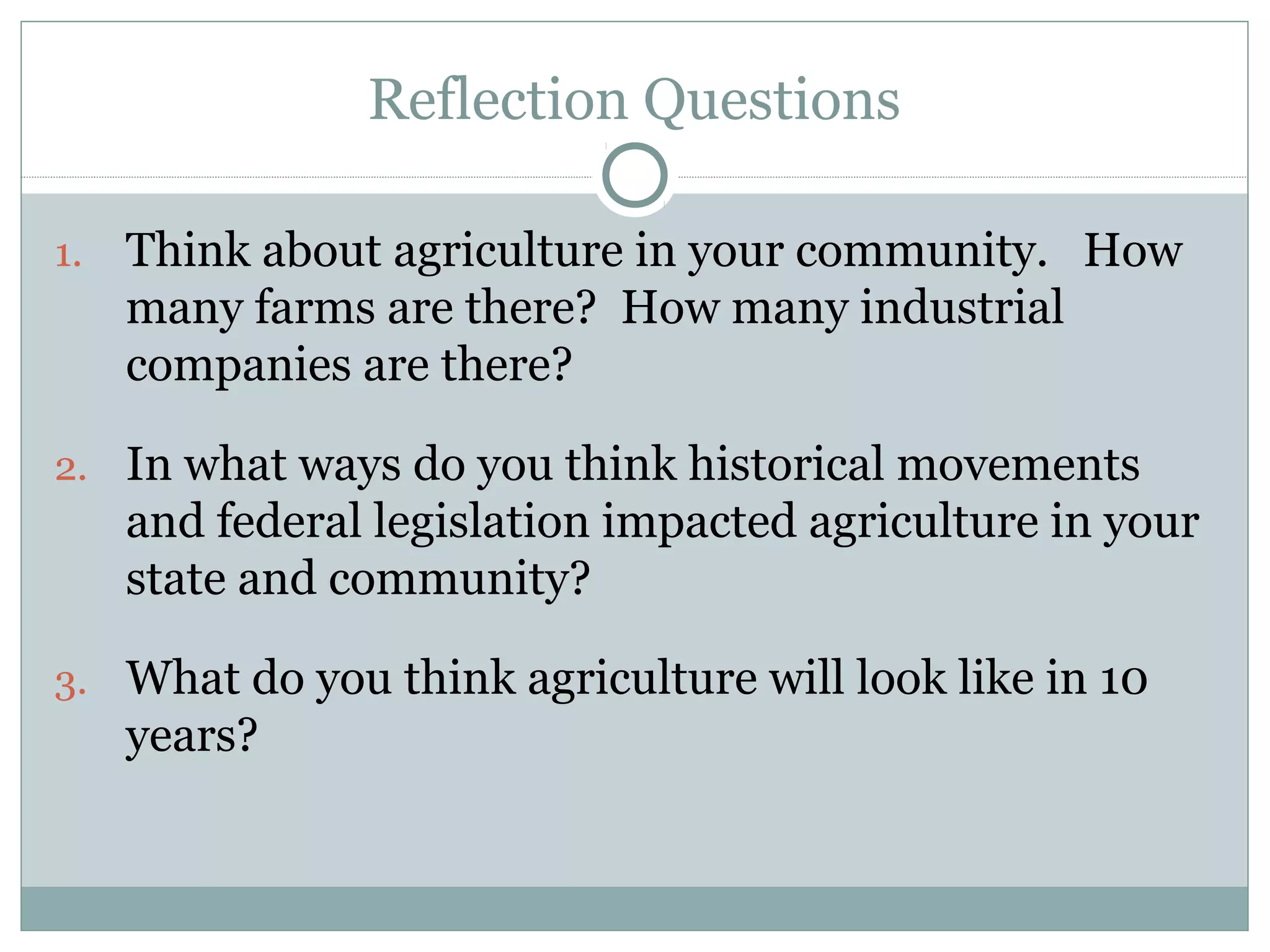 History of agriculture | PPT