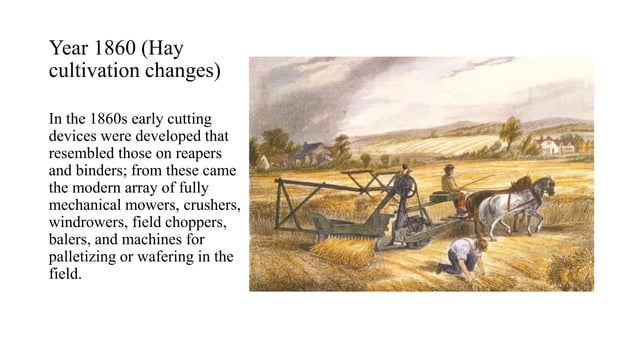 History of agriculture.pptx | Agriculture | Industries