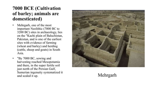 History of agriculture.pptx | Agriculture | Industries