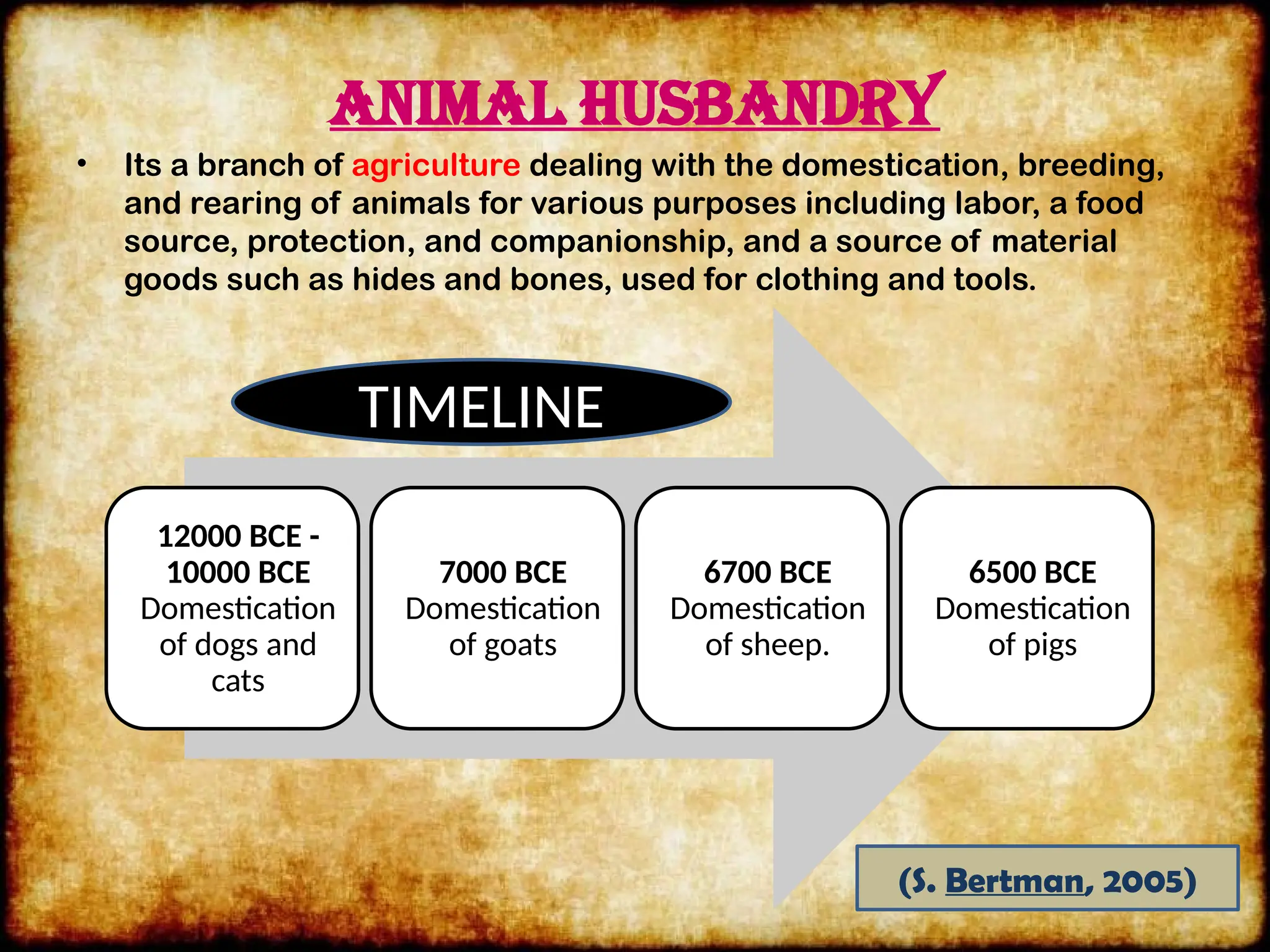History of Agriculture and Animal Husbandry.pptx