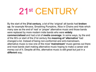 History of alternative music | PPT