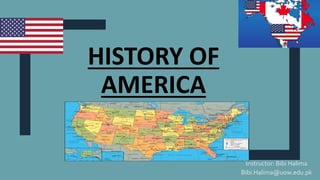 History of America | PPT