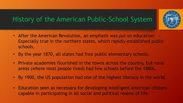 History of American Education (Part 1) | PPTX | Daycare and Pre-School ...