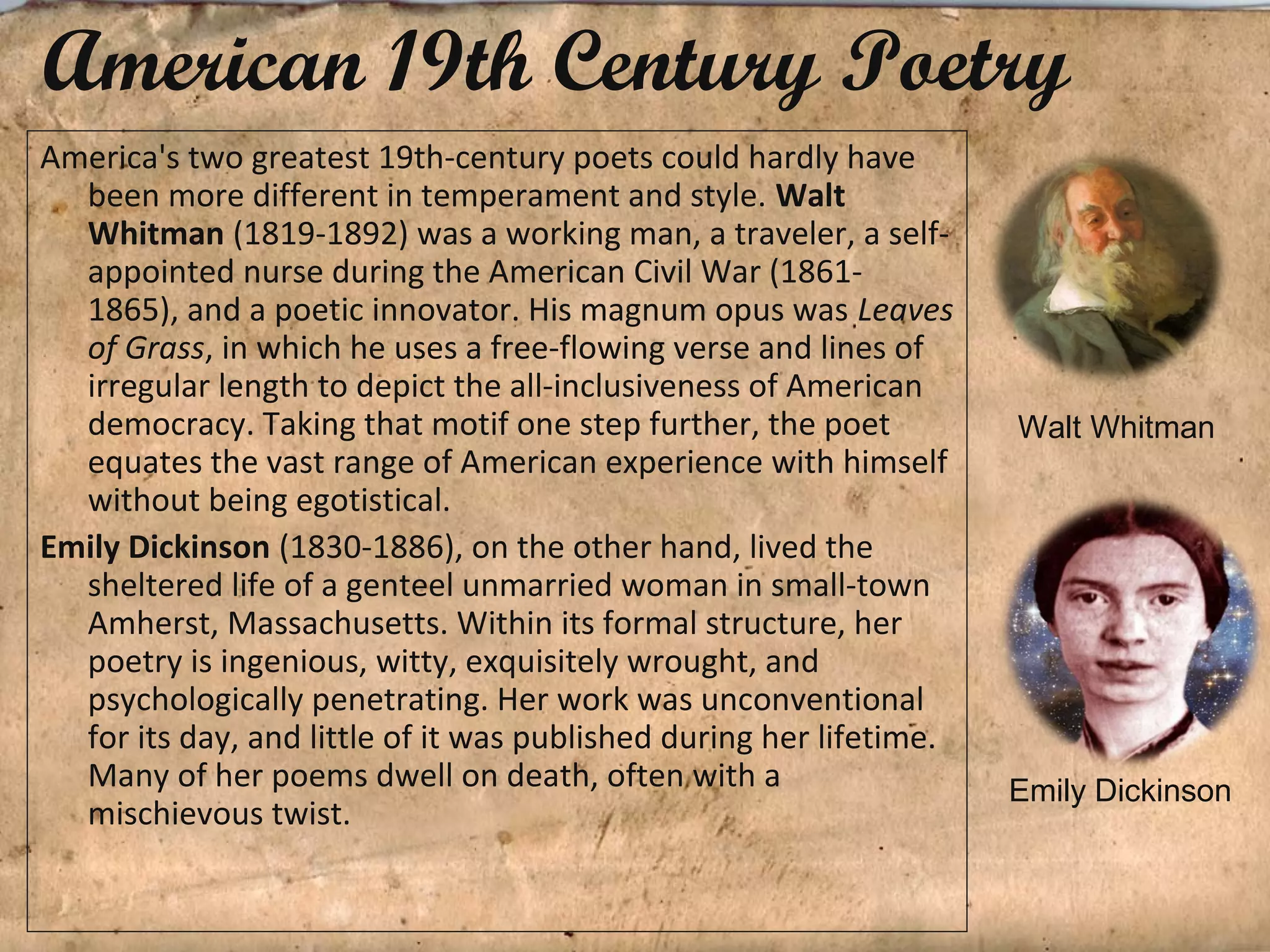 History of American Literature | PPT