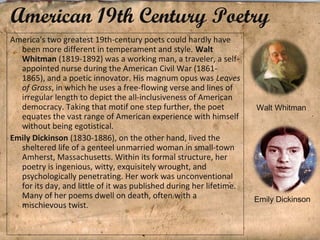History of American Literature | PPT