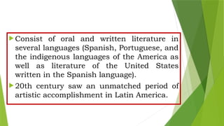 HISTORY OF AMERICAN LITERATURE 21st .pptx