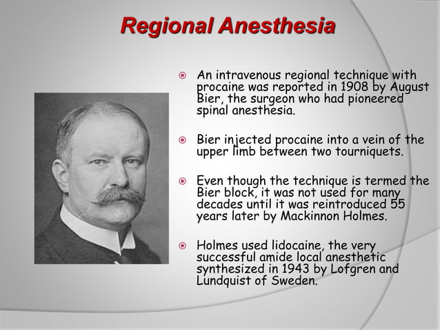 History of anaesthesia | PPTX