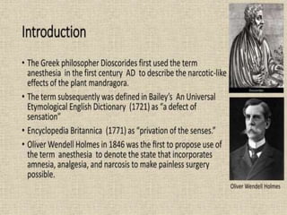 History of Anaesthesia.pptx