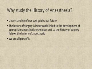 History of Anaesthesia.pptx