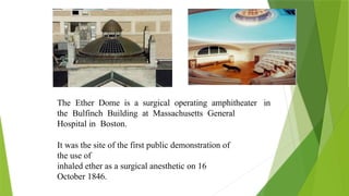 HISTORY OF ANAESTHESIAANATOMY OF AIRWAY BASICS OF GENERAL ANESTHESIA .pptx