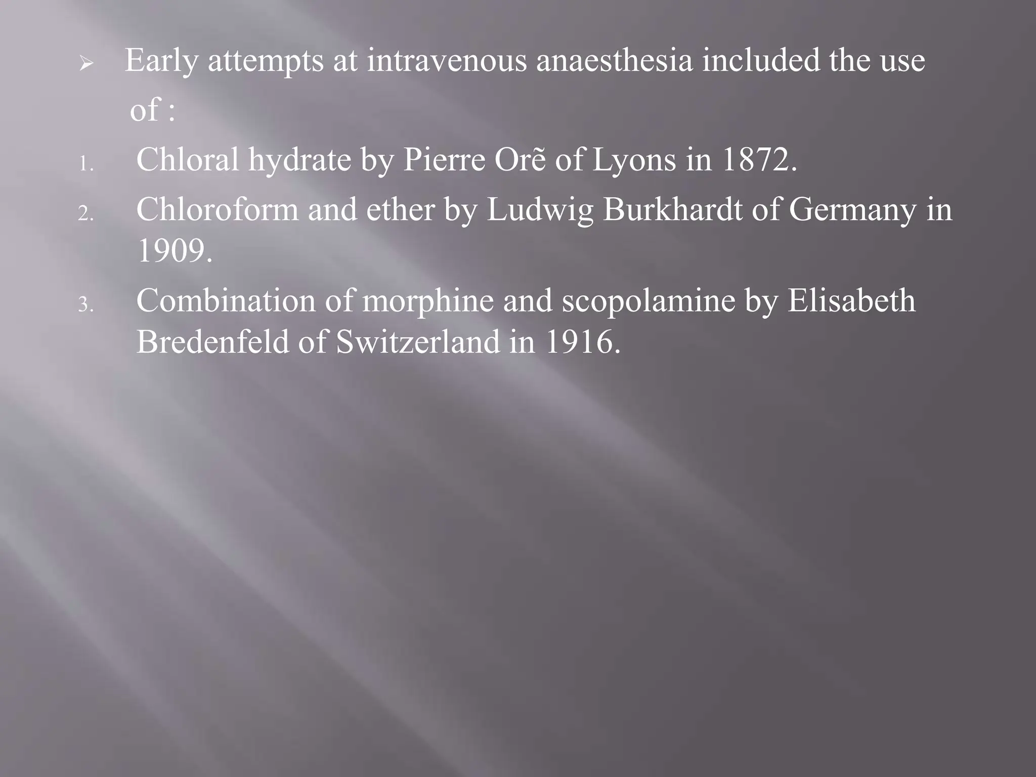 History of anaesthesia and ether dome.pptx