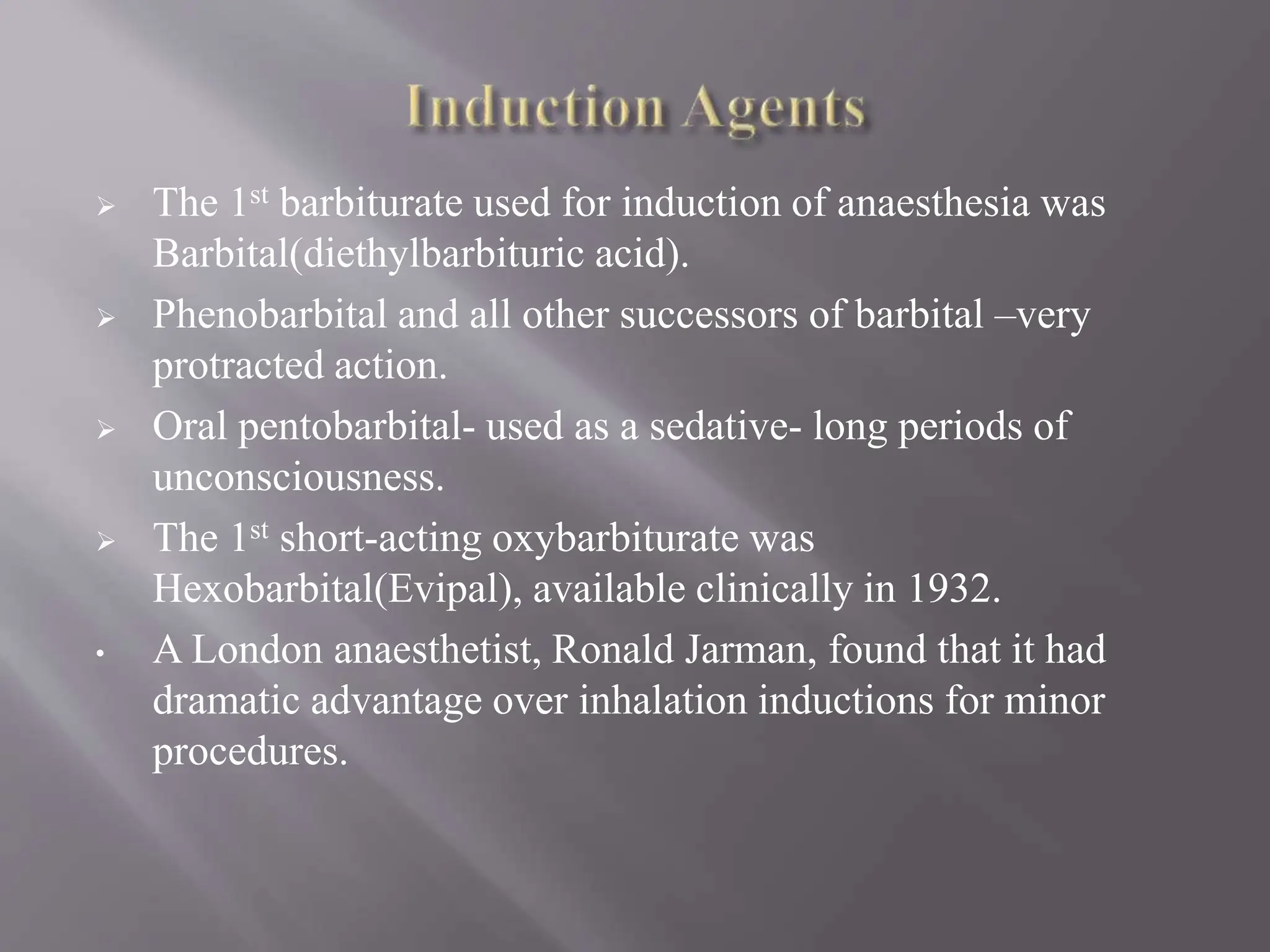 History of anaesthesia and ether dome.pptx