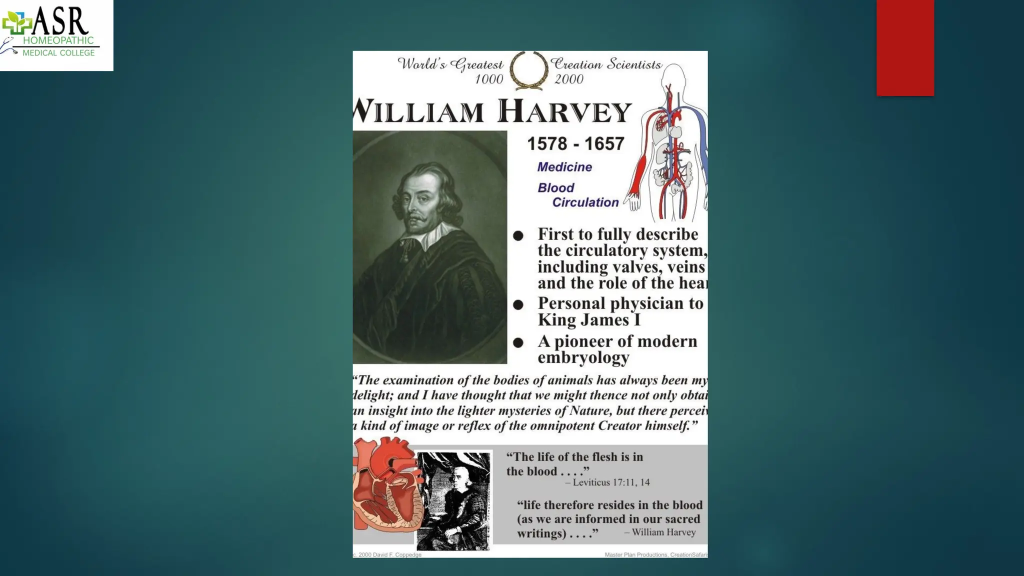 History of Anatomy-17 century pptx by B.kavitha | PPT