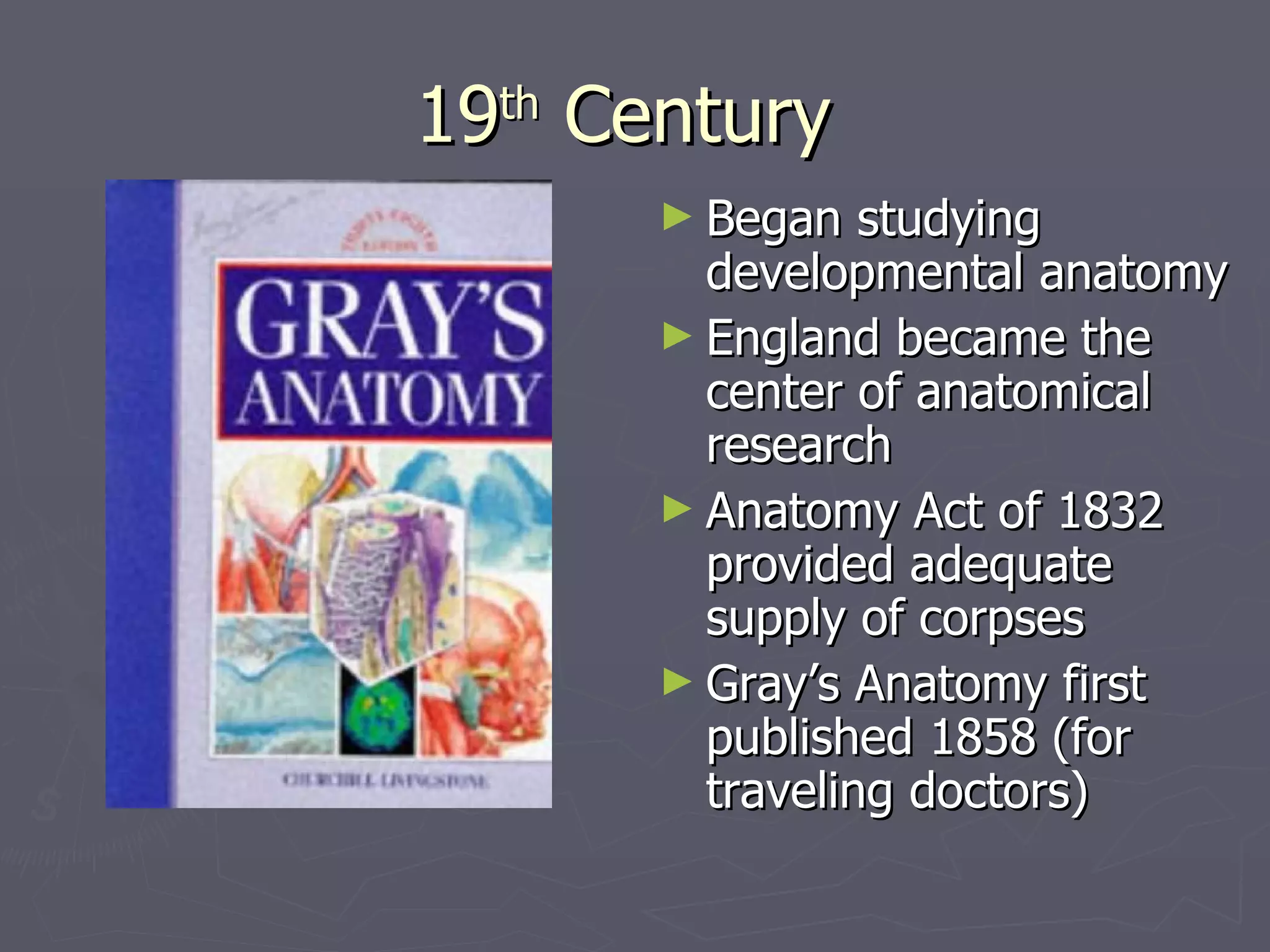 History Of Anatomy | PPT