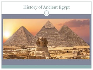 History of Ancient Egypt | PPT